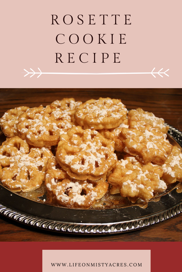 Rosette’s – A Scandinavian Cookie Tradition - Life on Misty Acres