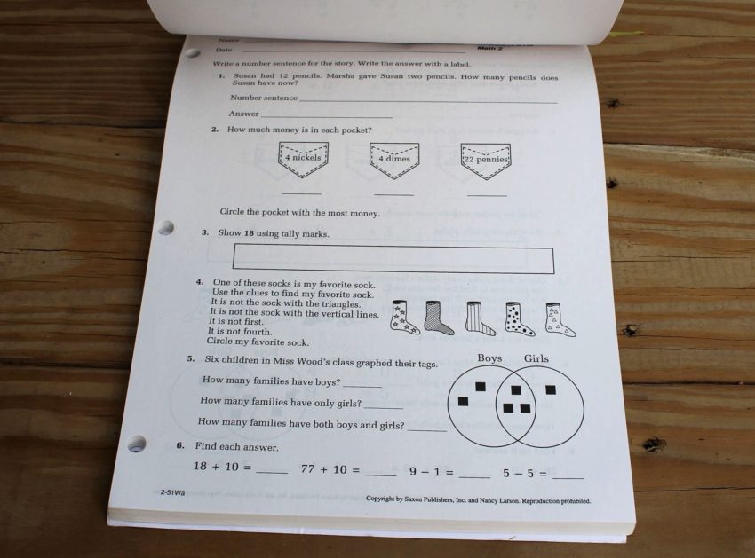 2020-2021 2nd Grade Homeschool Curriculum - Life on Misty Acres